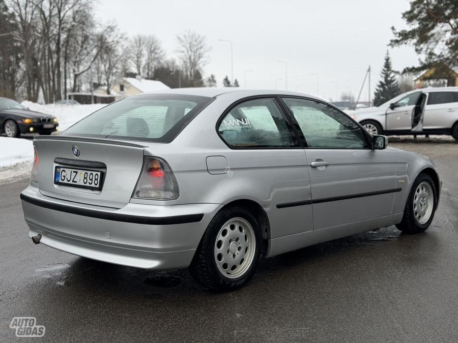 BMW 318 2001 in Utena, with an engine capacity of 1.80 L and mileage of 265 thousand km for 1150 €, photo 5 on AUTOMOTO.COM.LV