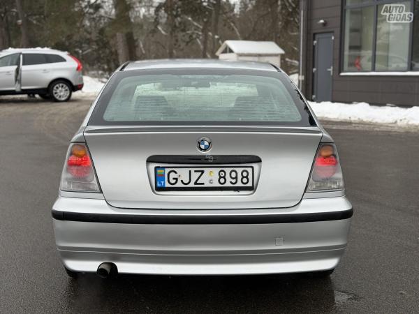 BMW 318 2001 in Utena, with an engine capacity of 1.80 L and mileage of 265 thousand km for 1150 €, photo 6 on AUTOMOTO.COM.LV