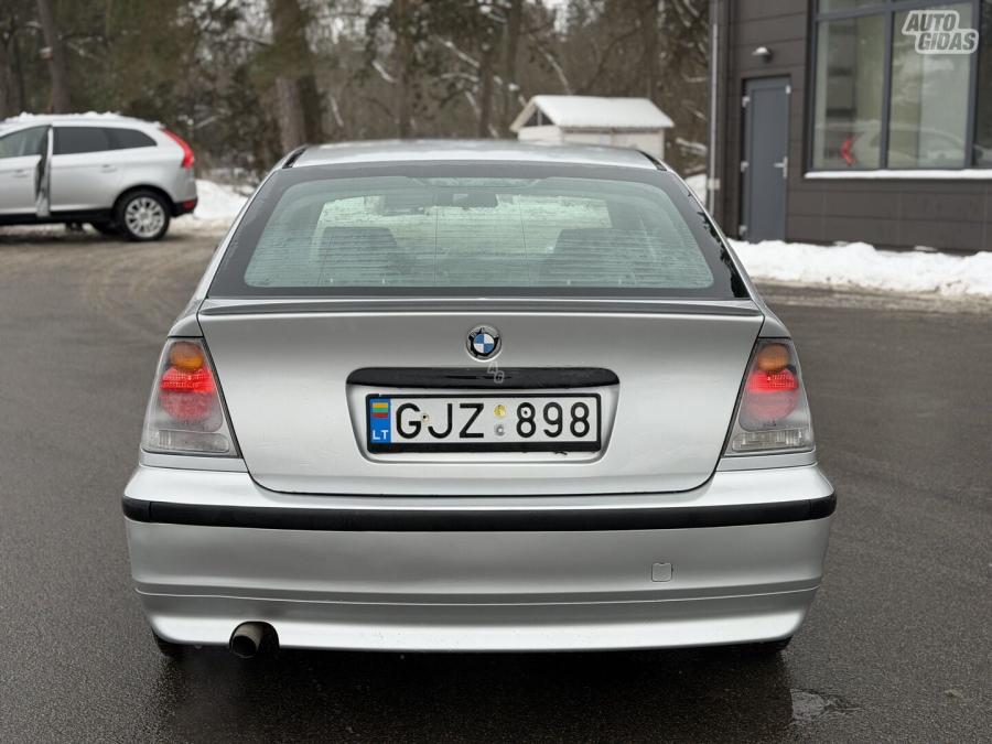 BMW 318 2001 in Utena, with an engine capacity of 1.80 L and mileage of 265 thousand km for 1150 €, photo 6 on AUTOMOTO.COM.LV
