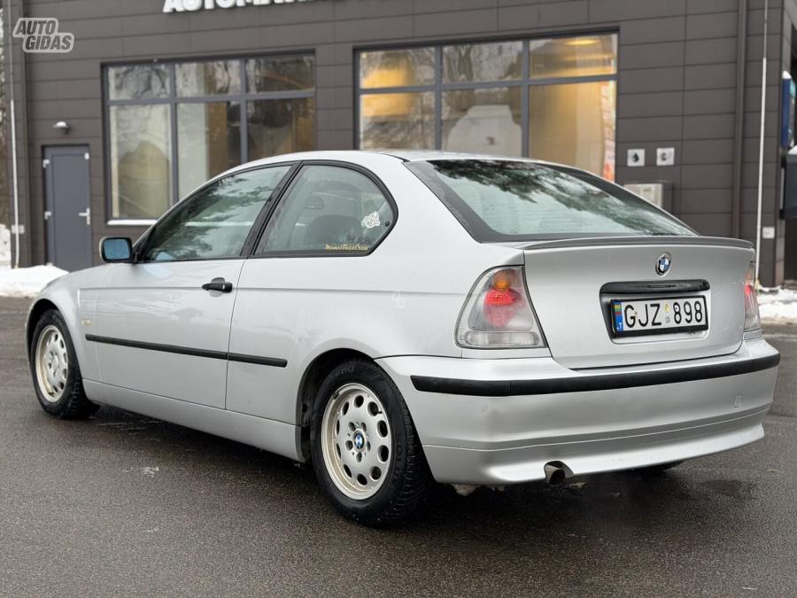 BMW 318 2001 in Utena, with an engine capacity of 1.80 L and mileage of 265 thousand km for 1150 €, photo 7 on AUTOMOTO.COM.LV