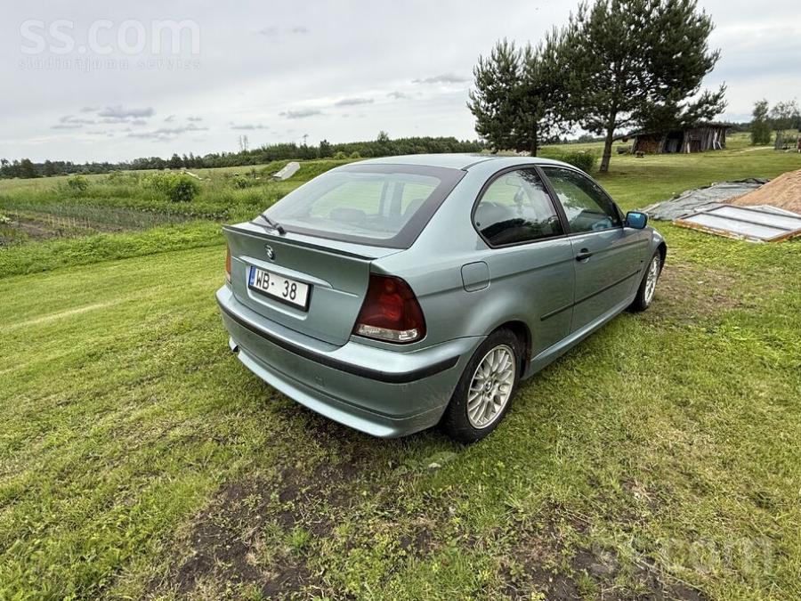 BMW 318 2003 Aizkraukle, ar dzinēja tilpumu 2.00 L un nobraukumu 337 tūkst. km par 1300 €, foto 5 vietnē AUTOMOTO.COM.LV