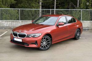 Orange BMW 318 2020 in Vilnius, with an engine capacity of 2.00 L and mileage of 149 thousand km for 17499 €, photo  on AUTOMOTO.COM.LV