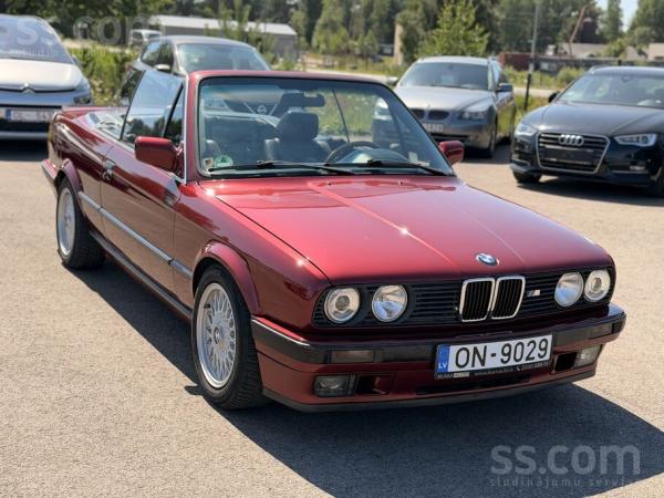 Sarkans BMW 318 1991 Ogre, ar dzinēja tilpumu 1.80 L un nobraukumu 295 tūkst. km par 11900 €, foto 3 vietnē AUTOMOTO.COM.LV