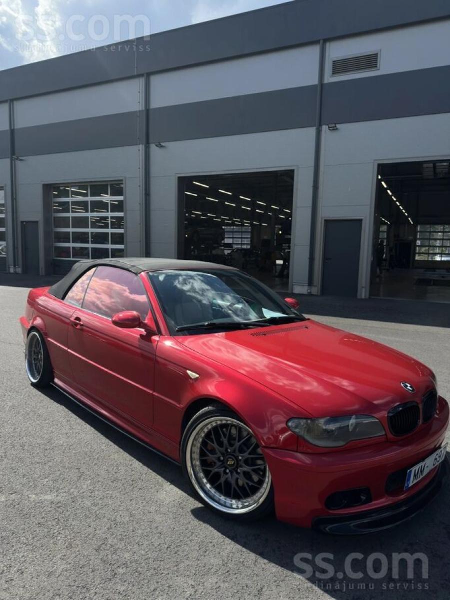 Red BMW 318 2004 in Riga, with an engine capacity of 2.50 L and mileage of 334 thousand km for 11000 €, photo 1 on AUTOMOTO.COM.LV