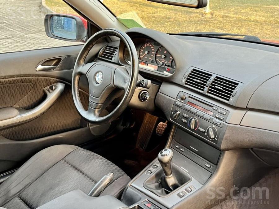 Sarkans BMW 318 2000 Valmiera, ar dzinēja tilpumu 1.80 L un nobraukumu 157 tūkst. km par 4850 €, foto 8 vietnē AUTOMOTO.COM.LV