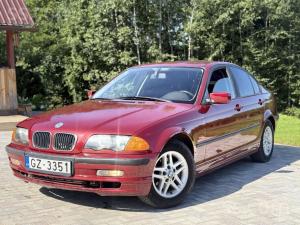 Sarkans BMW 318 1998 Cēsis, ar dzinēja tilpumu 1.80 L un nobraukumu 227 tūkst. km par 1350 €, foto 3 vietnē AUTOMOTO.COM.LV