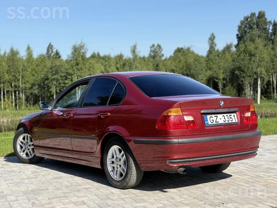 Sarkans BMW 318 1998 Cēsis, ar dzinēja tilpumu 1.80 L un nobraukumu 227 tūkst. km par 1350 €, foto 5 vietnē AUTOMOTO.COM.LV