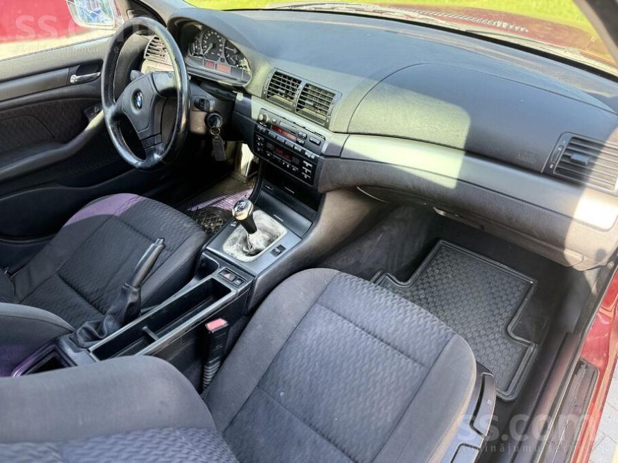 Sarkans BMW 318 1998 Cēsis, ar dzinēja tilpumu 1.80 L un nobraukumu 227 tūkst. km par 1350 €, foto 9 vietnē AUTOMOTO.COM.LV