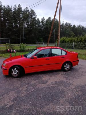 Red BMW 318 1998 in Riga, with an engine capacity of 1.90 L and mileage of 416 thousand km for 1680 €, photo 3 on AUTOMOTO.COM.LV