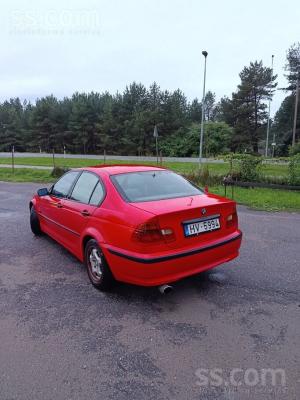 Red BMW 318 1998 in Riga, with an engine capacity of 1.90 L and mileage of 416 thousand km for 1680 €, photo 4 on AUTOMOTO.COM.LV