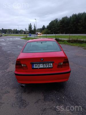 Red BMW 318 1998 in Riga, with an engine capacity of 1.90 L and mileage of 416 thousand km for 1680 €, photo 5 on AUTOMOTO.COM.LV