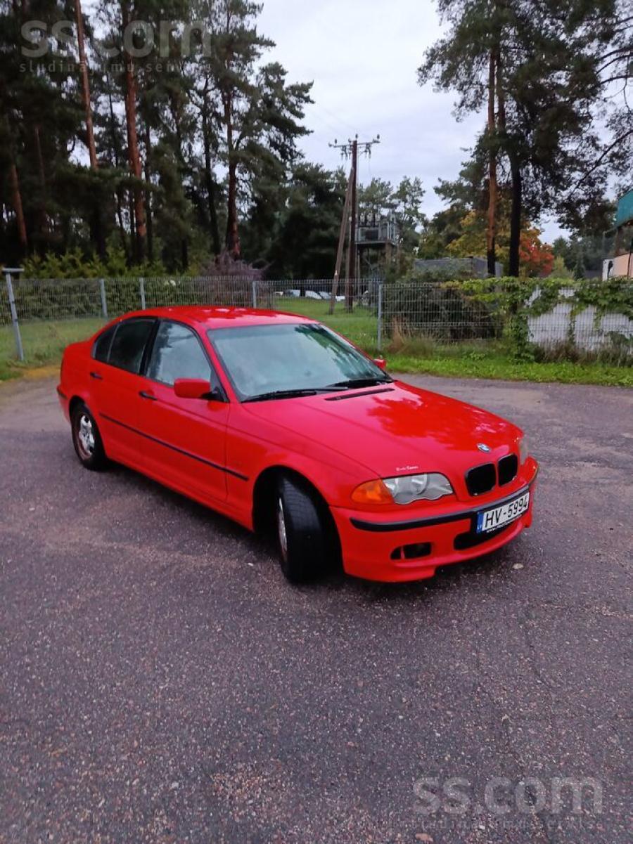 Red BMW 318 1998 in Riga, with an engine capacity of 1.90 L and mileage of 416 thousand km for 1680 €, photo 8 on AUTOMOTO.COM.LV