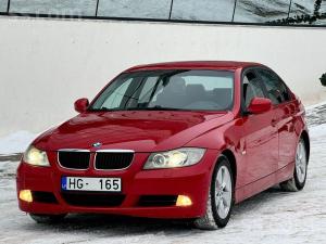 Red BMW 318 2007 in Riga, with an engine capacity of 2.00 L and mileage of 190 thousand km for 3580 €, photo  on AUTOMOTO.COM.LV