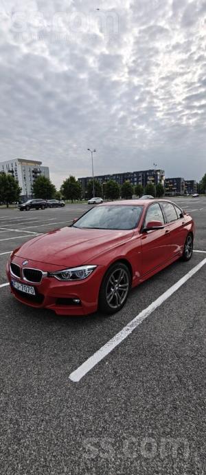 Red BMW 318 2018 in Riga, with an engine capacity of 2.00 L and mileage of 114 thousand km for 14300 €, photo  on AUTOMOTO.COM.LV