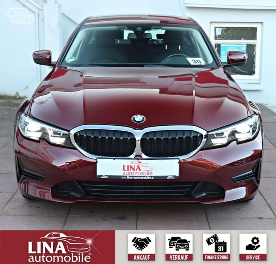 Red BMW 318 2021 in Kaunas, with an engine capacity of 2.00 L and mileage of 27 thousand km for 27529 €, photo 9 on AUTOMOTO.COM.LV