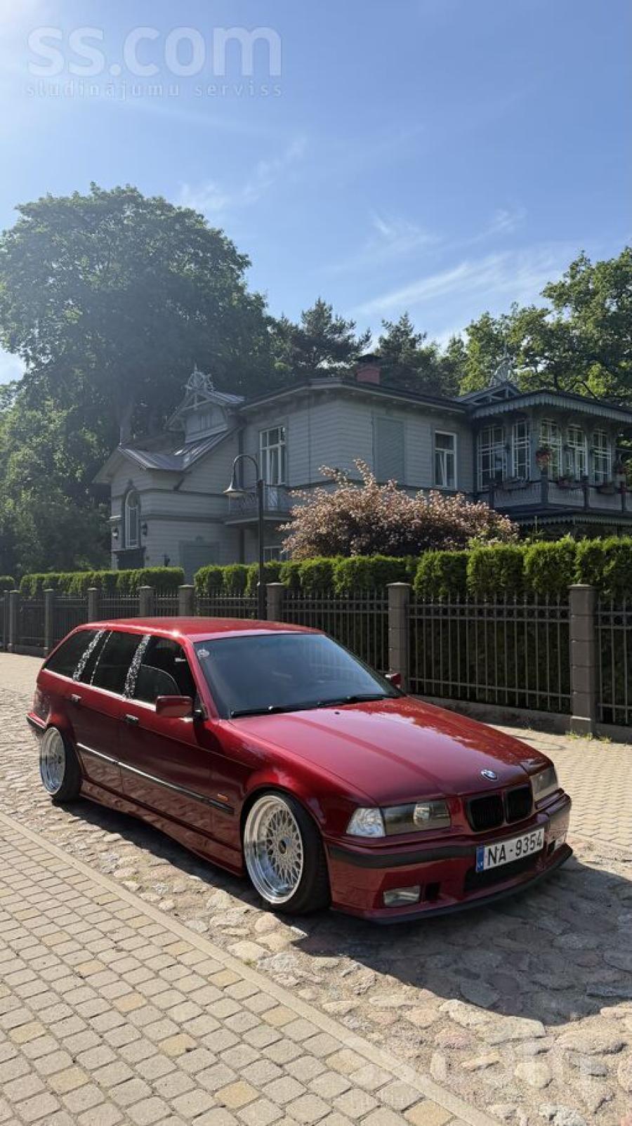 Sarkans BMW 318 1997 Liepāja, ar dzinēja tilpumu 1.80 L un nobraukumu 323 tūkst. km par 4300 €, foto 8 vietnē AUTOMOTO.COM.LV