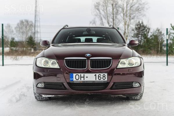 Red BMW 318 2007 in Riga, with an engine capacity of 2.00 L and mileage of 166 thousand km for 4290 €, photo 2 on AUTOMOTO.COM.LV