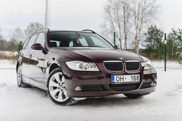 Red BMW 318 2007 in Riga, with an engine capacity of 2.00 L and mileage of 166 thousand km for 4290 €, photo 3 on AUTOMOTO.COM.LV