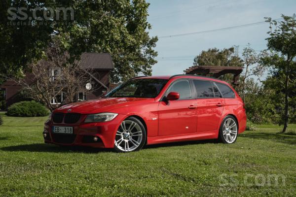 Red BMW 318 2009 in Dobele, with an engine capacity of 2.00 L and mileage of 426 thousand km for 5450 €, photo 1 on AUTOMOTO.COM.LV