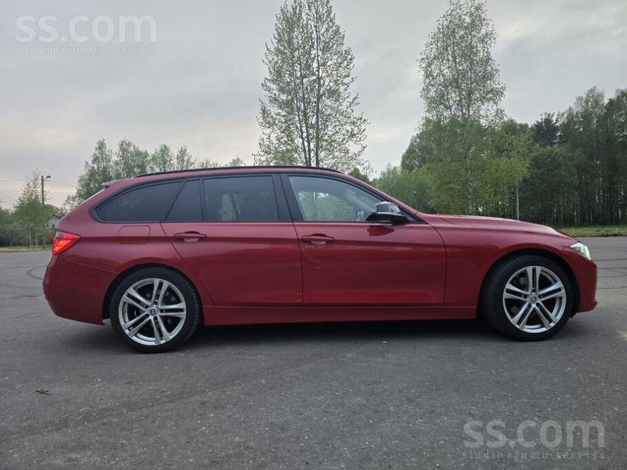 Red BMW 318 2015 in Riga, with an engine capacity of 2.00 L and mileage of 246 thousand km for 8200 €, photo 6 on AUTOMOTO.COM.LV
