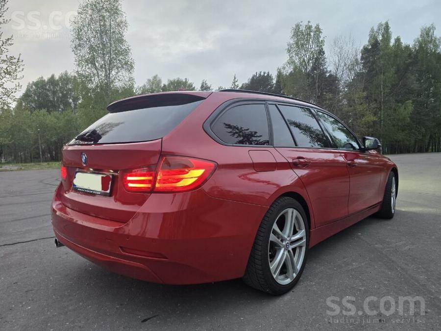 Red BMW 318 2015 in Riga, with an engine capacity of 2.00 L and mileage of 246 thousand km for 8200 €, photo 7 on AUTOMOTO.COM.LV