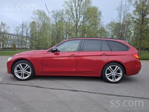Red BMW 318 2015 in Riga, with an engine capacity of 2.00 L and mileage of 246 thousand km for 8200 €, photo 10 on AUTOMOTO.COM.LV