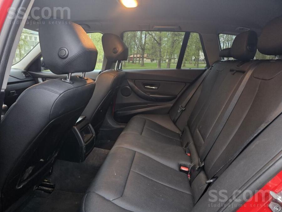 Red BMW 318 2015 in Riga, with an engine capacity of 2.00 L and mileage of 246 thousand km for 8200 €, photo 18 on AUTOMOTO.COM.LV
