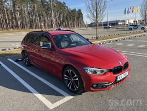 Red BMW 318 2018 in Riga, with an engine capacity of 1.50 L and mileage of 130 thousand km for 13700 €, photo  on AUTOMOTO.COM.LV