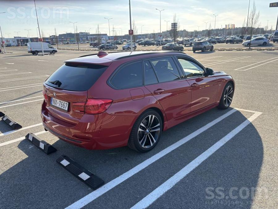 Red BMW 318 2018 in Riga, with an engine capacity of 1.50 L and mileage of 130 thousand km for 13700 €, photo 3 on AUTOMOTO.COM.LV