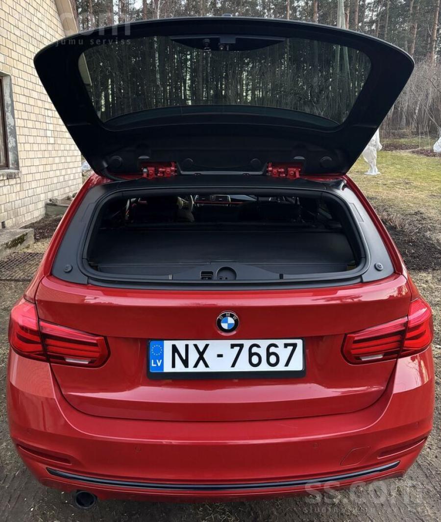Red BMW 318 2018 in Riga, with an engine capacity of 1.50 L and mileage of 130 thousand km for 13700 €, photo 18 on AUTOMOTO.COM.LV