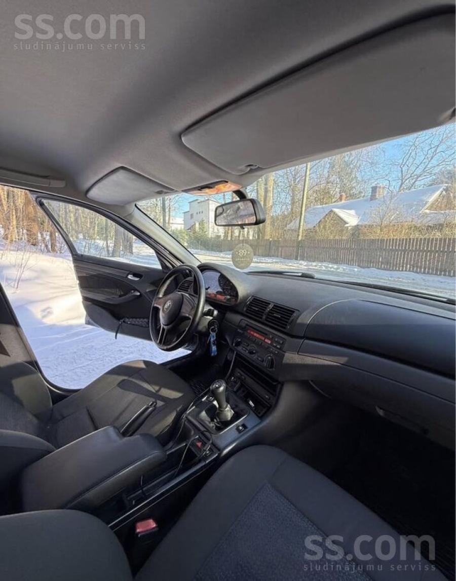 BMW 318 2001 Jūrmala, ar dzinēja tilpumu 2.00 L un nobraukumu 260 tūkst. km par 1950 €, foto 8 vietnē AUTOMOTO.COM.LV