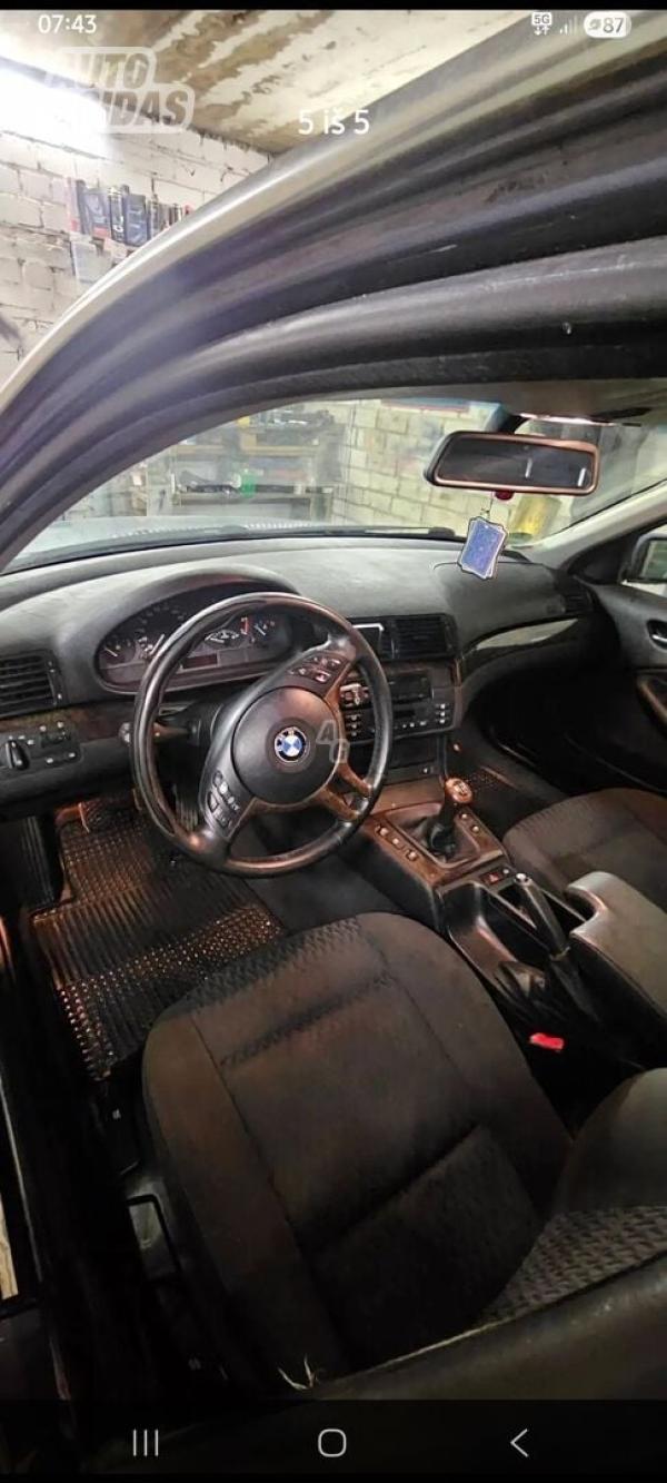 BMW 318 2003 Viļņa, ar dzinēja tilpumu 2.00 L un nobraukumu 4399 tūkst. km par 850 €, foto 7 vietnē AUTOMOTO.COM.LV