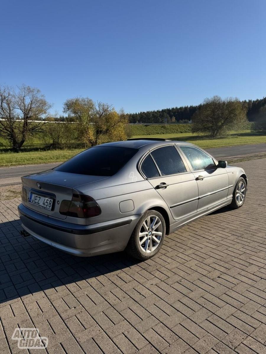 BMW 318 2003 in Vilnius, with an engine capacity of 2.00 L and mileage of 345 thousand km for 1600 €, photo 1 on AUTOMOTO.COM.LV