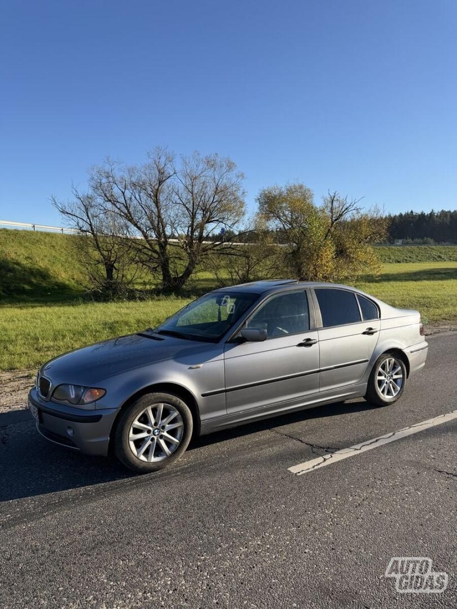 BMW 318 2003 in Vilnius, with an engine capacity of 2.00 L and mileage of 345 thousand km for 1600 €, photo 9 on AUTOMOTO.COM.LV