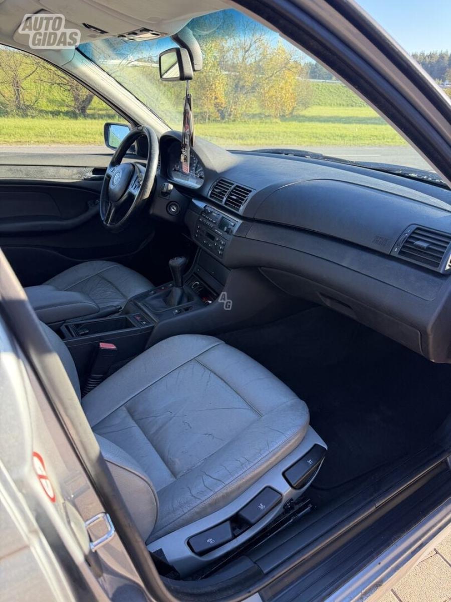 BMW 318 2003 in Vilnius, with an engine capacity of 2.00 L and mileage of 345 thousand km for 1600 €, photo 12 on AUTOMOTO.COM.LV