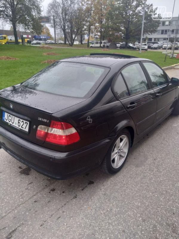 BMW 318 2004 in Vilnius, with an engine capacity of 2.00 L and mileage of 243 thousand km for 2000 €, photo 6 on AUTOMOTO.COM.LV