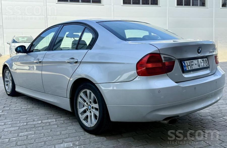 BMW 318 2008 in Riga, with an engine capacity of 2.00 L and mileage of 0 thousand km for 2490 €, photo 5 on AUTOMOTO.COM.LV