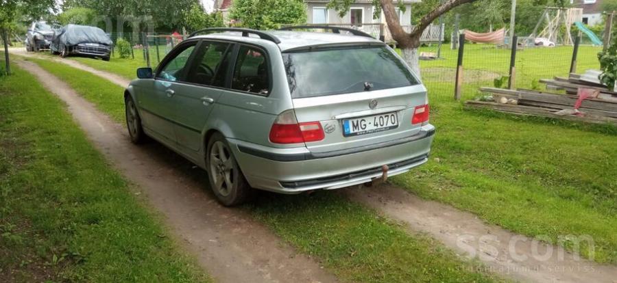 BMW 318 2001 Jelgava, ar dzinēja tilpumu 1.90 L un nobraukumu 330 tūkst. km par 800 €, foto 8 vietnē AUTOMOTO.COM.LV