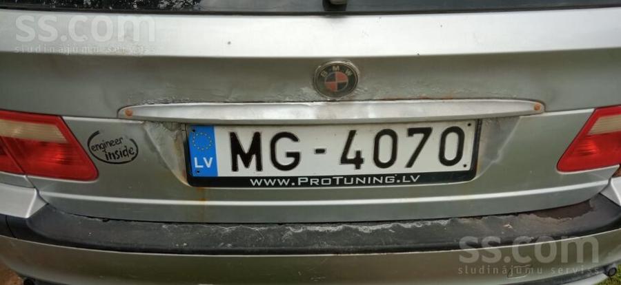 BMW 318 2001 Jelgava, ar dzinēja tilpumu 1.90 L un nobraukumu 330 tūkst. km par 800 €, foto 15 vietnē AUTOMOTO.COM.LV