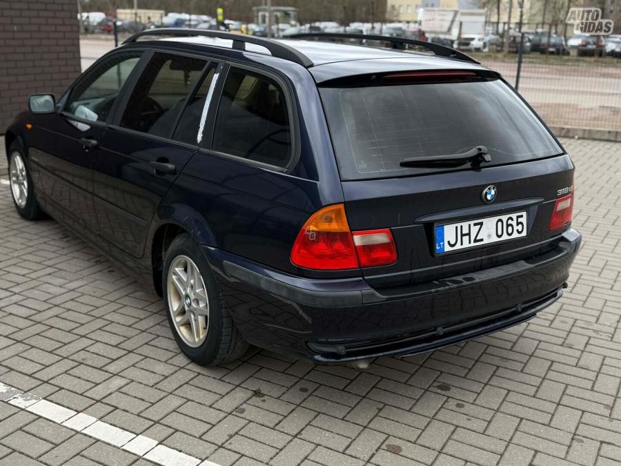 BMW 318 2004 in Kaunas, with an engine capacity of 2.00 L and mileage of 325 thousand km for 950 €, photo 7 on AUTOMOTO.COM.LV