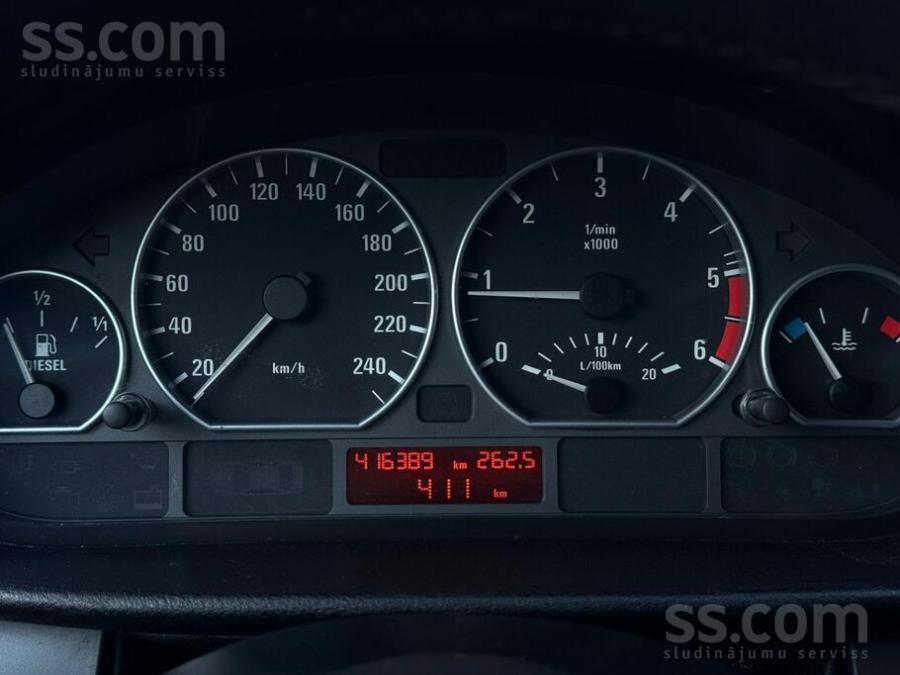 BMW 318 2004 in Riga, with an engine capacity of 2.00 L and mileage of 0 thousand km for 1390 €, photo 15 on AUTOMOTO.COM.LV