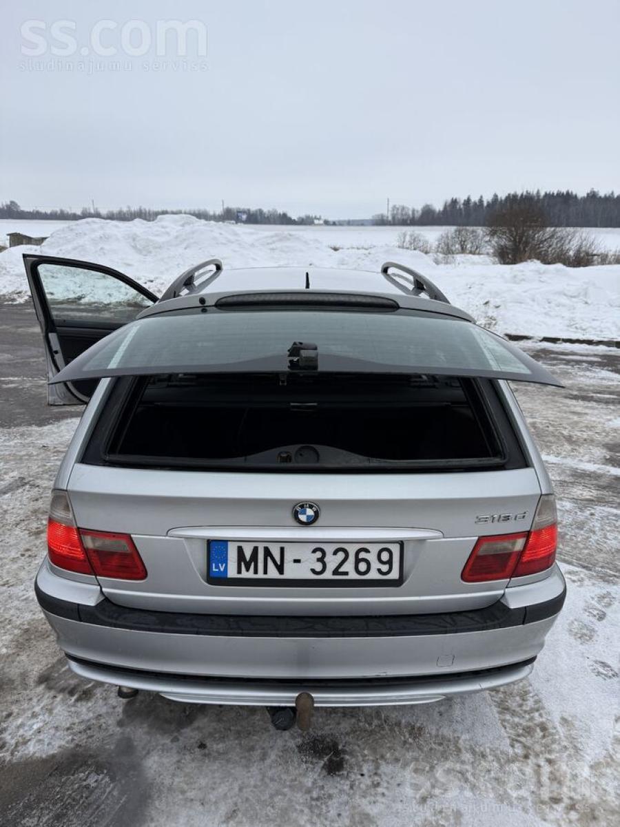 BMW 318 2005 in Tukums, with an engine capacity of 2.00 L and mileage of 0 thousand km for 2250 €, photo 29 on AUTOMOTO.COM.LV