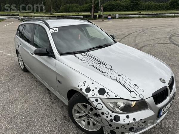 BMW 318 2007 in Valmiera, with an engine capacity of 2.00 L and mileage of 268 thousand km for 2990 €, photo 2 on AUTOMOTO.COM.LV