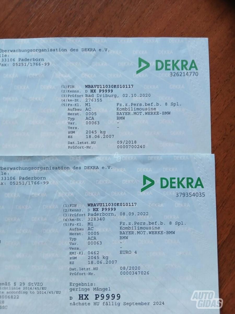 БМВ 318 2007 в Ионишкис, объемом двигателя 2.00 л и пробегом 376 тыс. км за 4450 €, фото 23 на AUTOMOTO.COM.LV