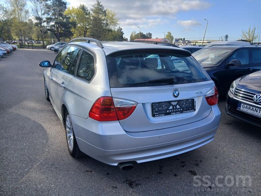 BMW 318 2009 in Riga, with an engine capacity of 2.00 L and mileage of 194 thousand km for 3700 €, photo 5 on AUTOMOTO.COM.LV