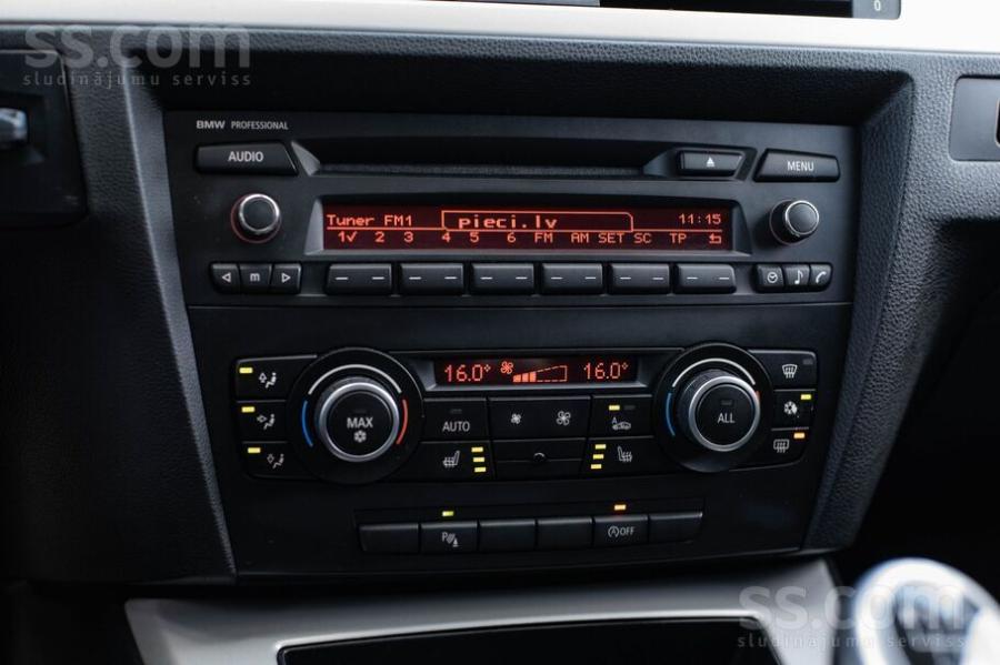 BMW 318 2010 Rīga, ar dzinēja tilpumu 2.00 L un nobraukumu 320 tūkst. km par 5390 €, foto 20 vietnē AUTOMOTO.COM.LV