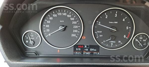 BMW 318 2013 in Talsi, with an engine capacity of 2.00 L and mileage of 273 thousand km for 7990 €, photo 8 on AUTOMOTO.COM.LV