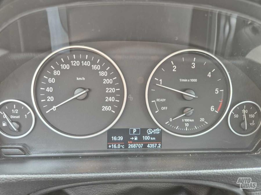 BMW 318 2013 in Siauliai, with an engine capacity of 2.00 L and mileage of 269 thousand km for 6950 €, photo 14 on AUTOMOTO.COM.LV