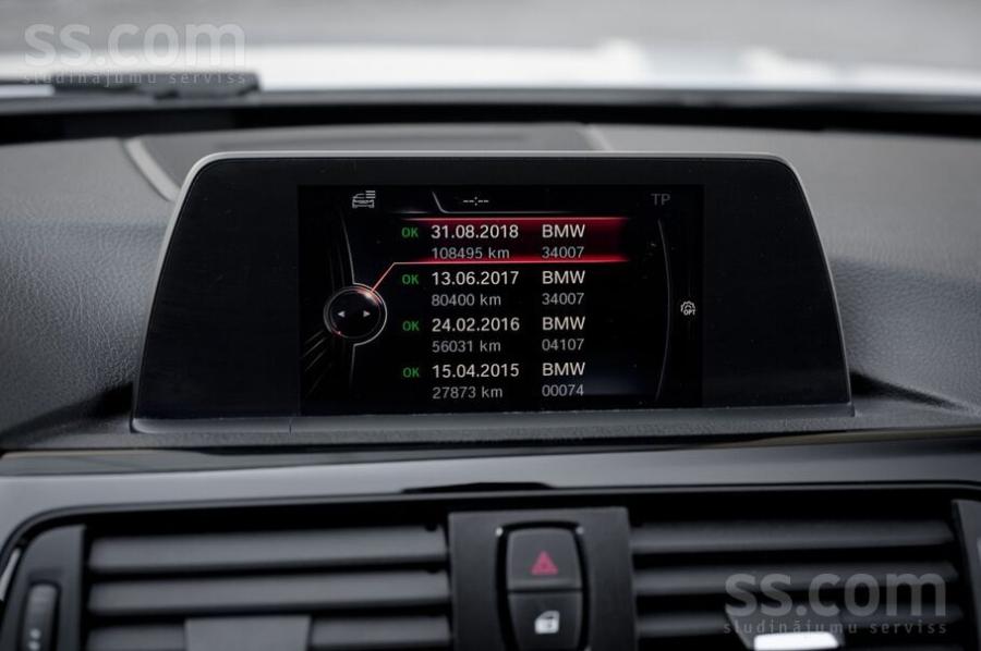 BMW 318 2014 Talsi, ar dzinēja tilpumu 2.00 L un nobraukumu 234 tūkst. km par 8950 €, foto 24 vietnē AUTOMOTO.COM.LV