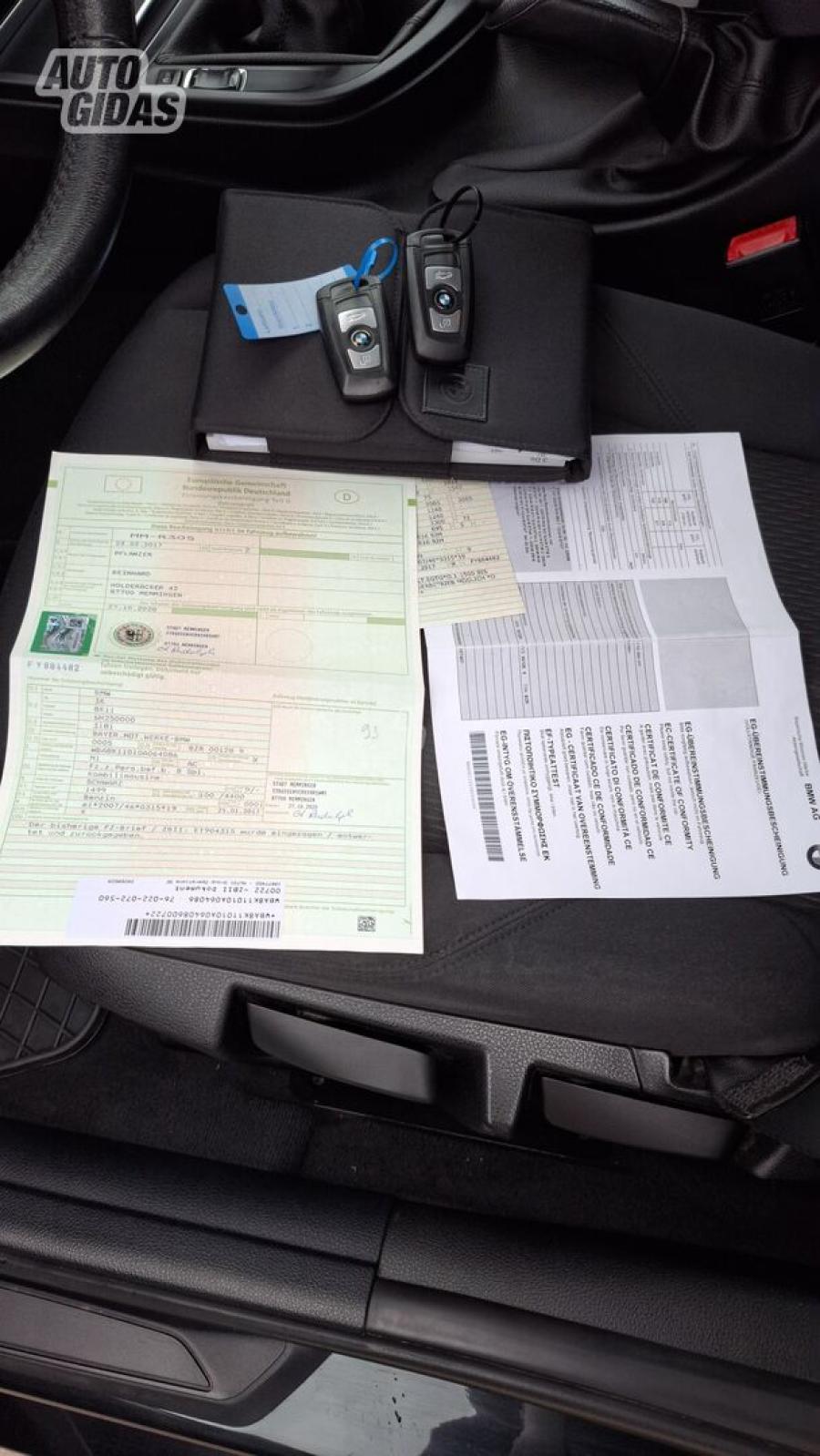 БМВ 318 2017 в Вильнюс, объемом двигателя 1.50 л и пробегом 170 тыс. км за 7900 €, фото 18 на AUTOMOTO.COM.LV